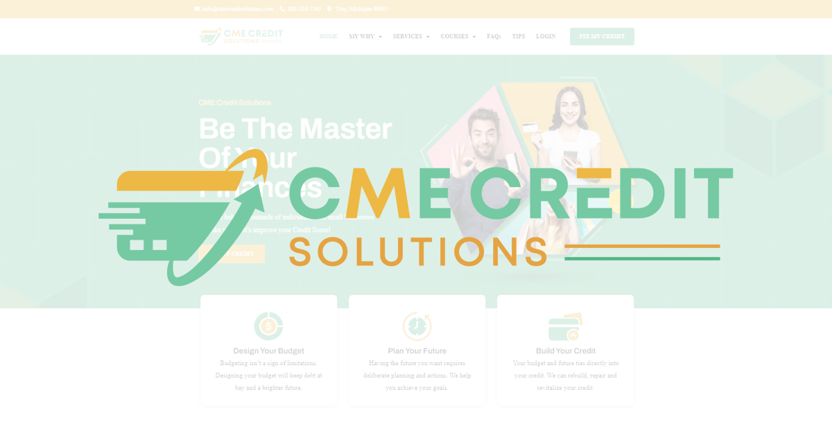 Credit Score - My Why | CME Credit Solutions